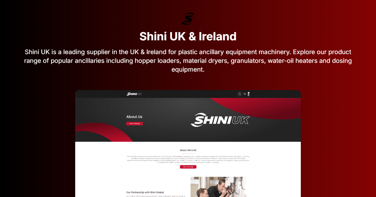 Granulating & Recycling Machines | Shini UK